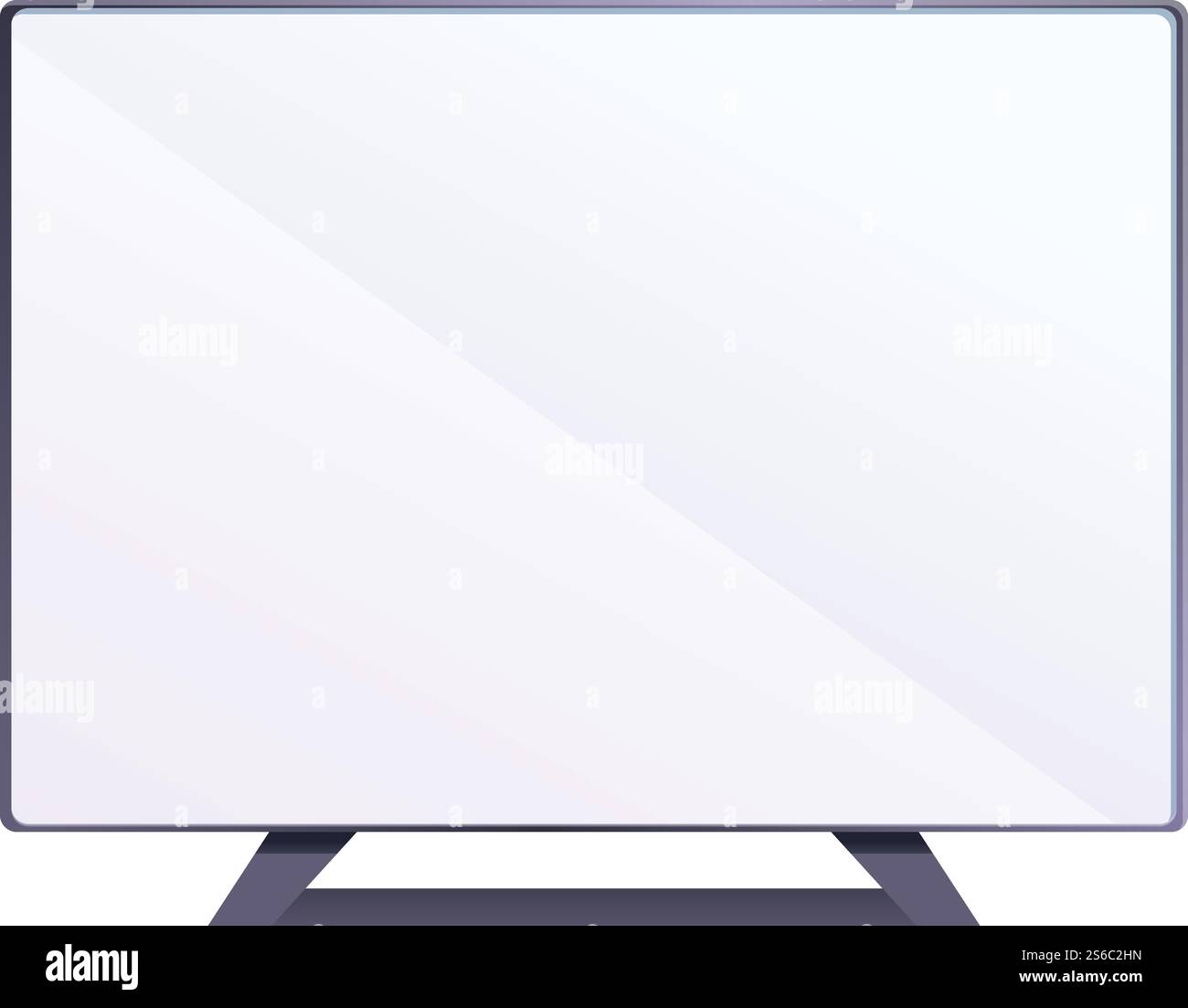 Monitor icon. Cartoon of monitor vector icon for web design isolated on ...