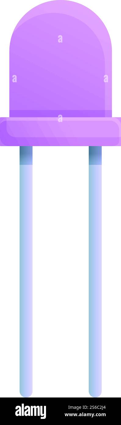 Part capacitor icon. Cartoon of part capacitor vector icon for web ...