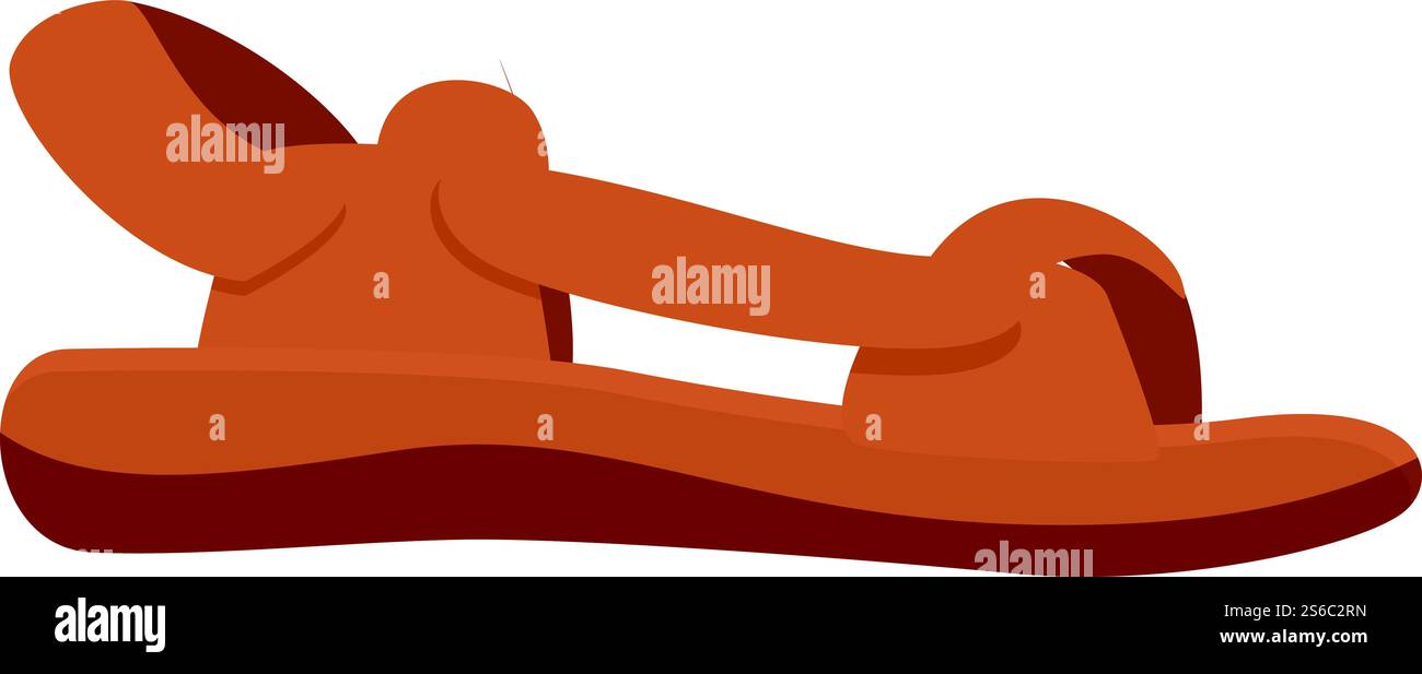 Beach sandals icon. Cartoon of beach sandals vector icon for web design ...