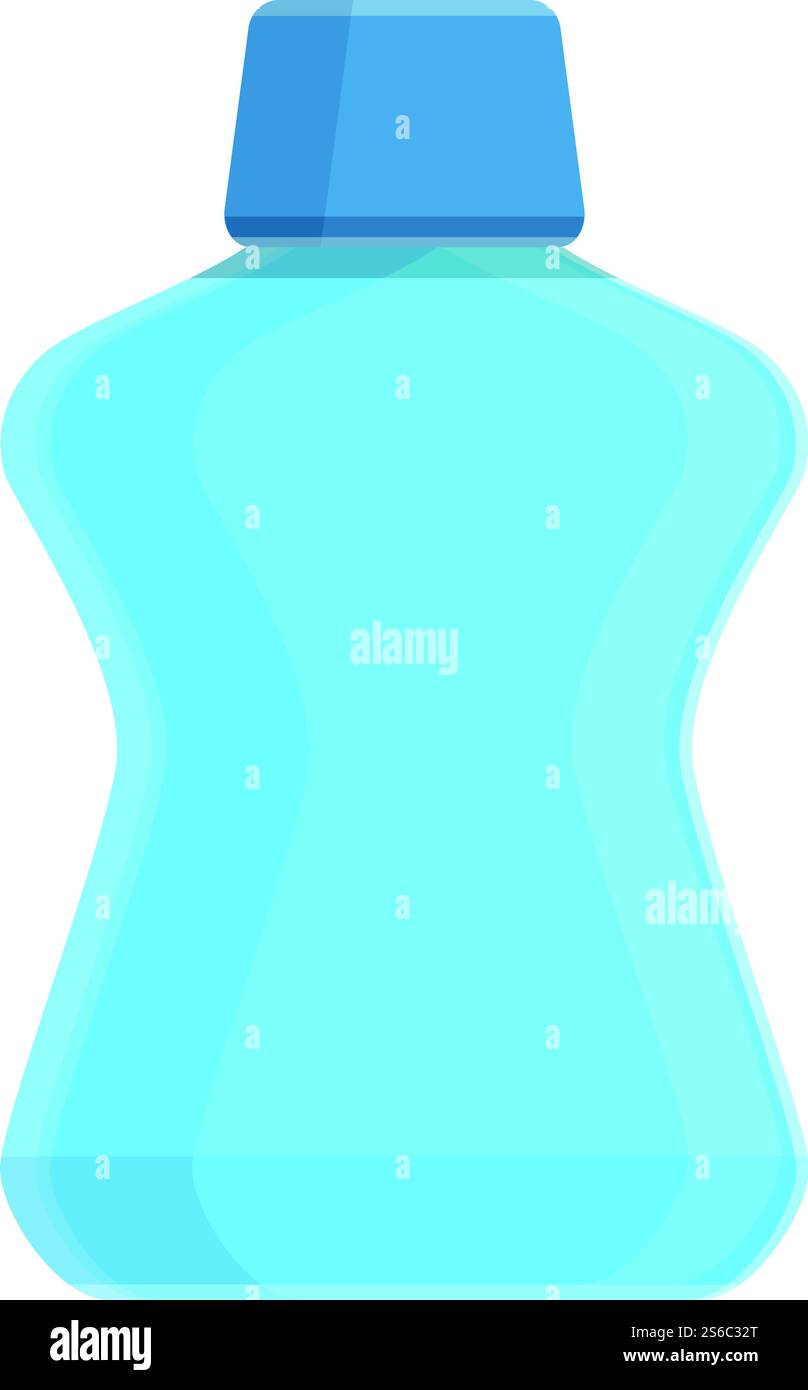 Dental care rinse icon. Cartoon of dental care rinse vector icon for ...