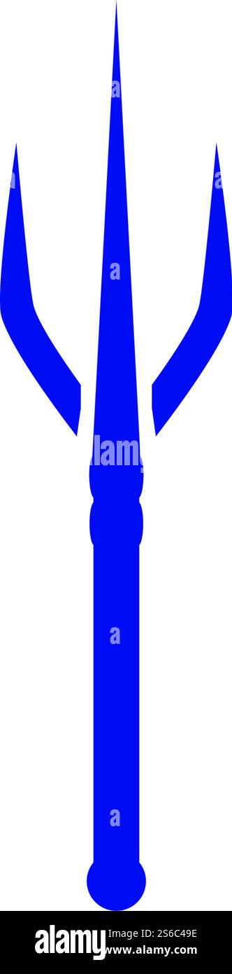 Trident illustration Template vector design Stock Vector Image & Art ...