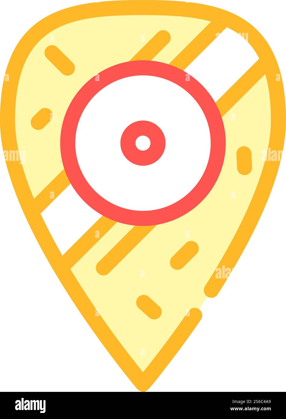 medieval shield color icon vector. medieval shield sign. isolated ...