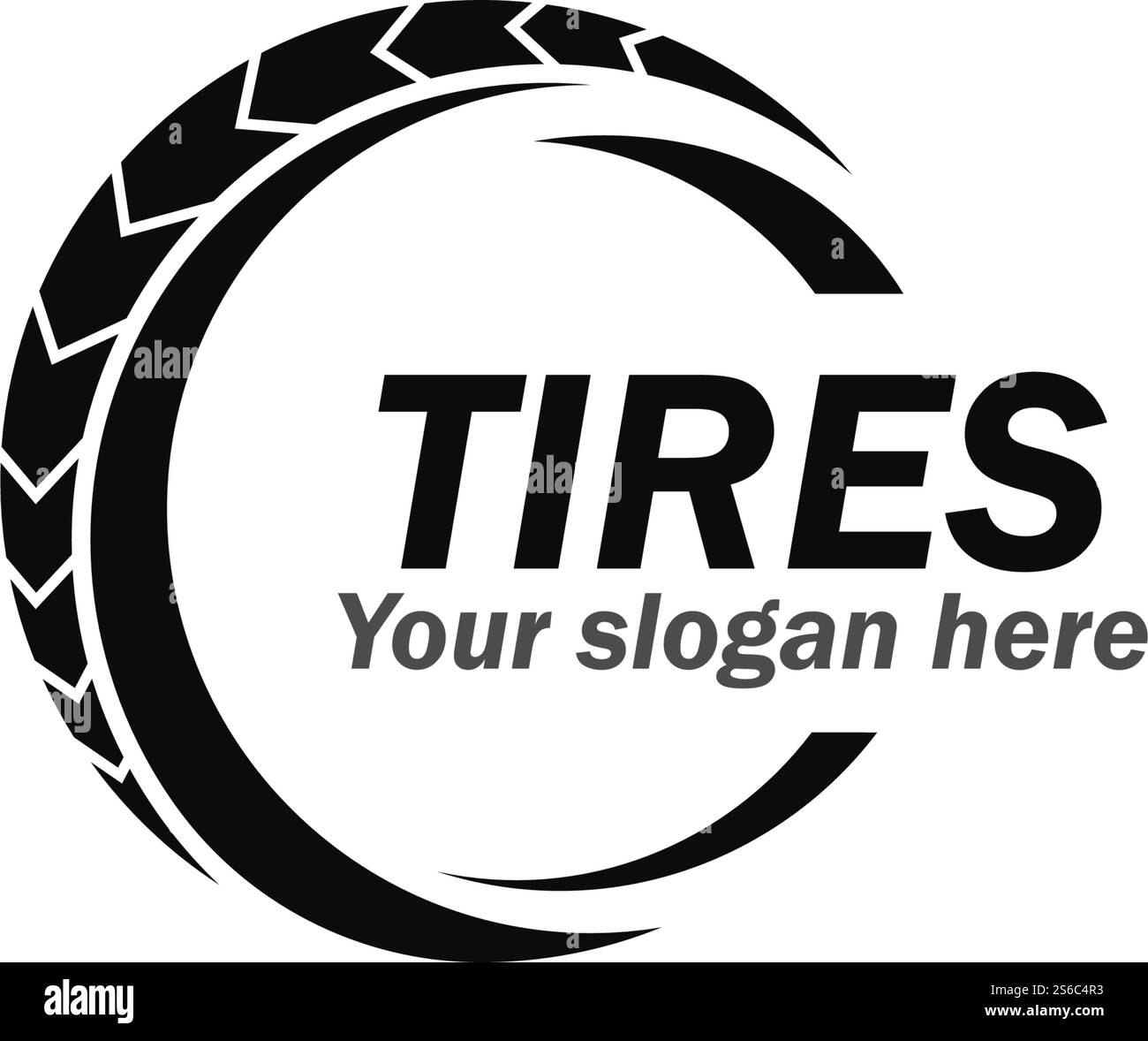 Tires logo illustration vector design Stock Vector Image & Art - Alamy