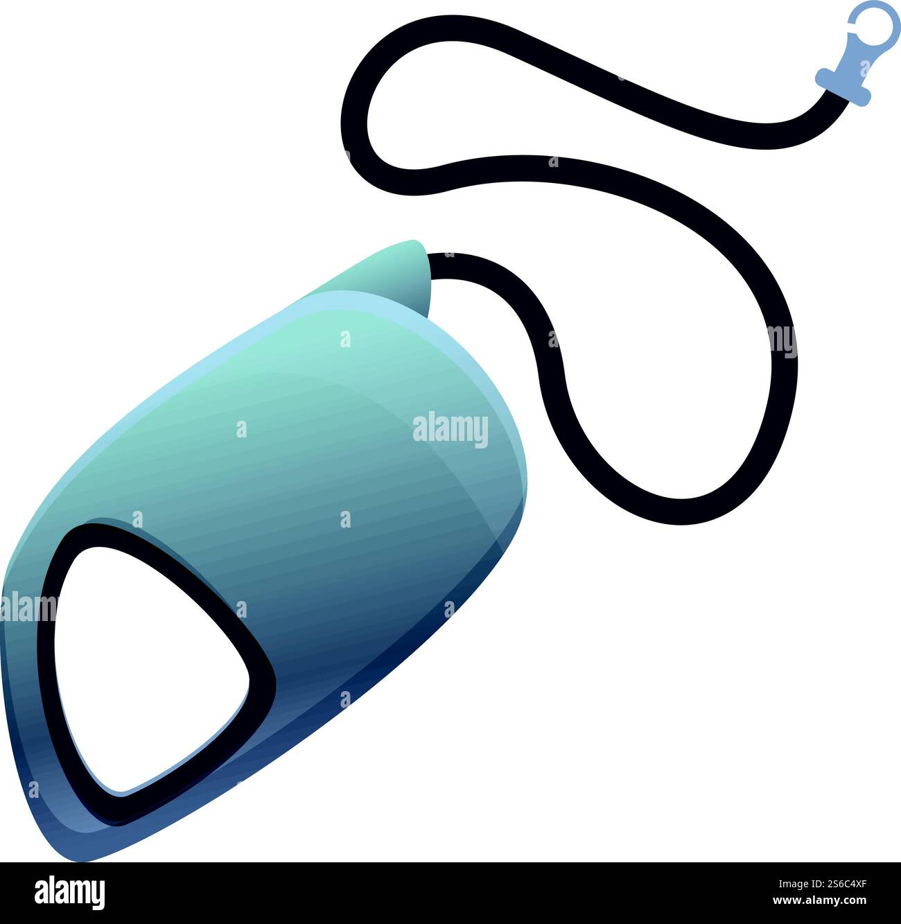 Retractable cat leash icon. Cartoon of retractable cat leash vector ...