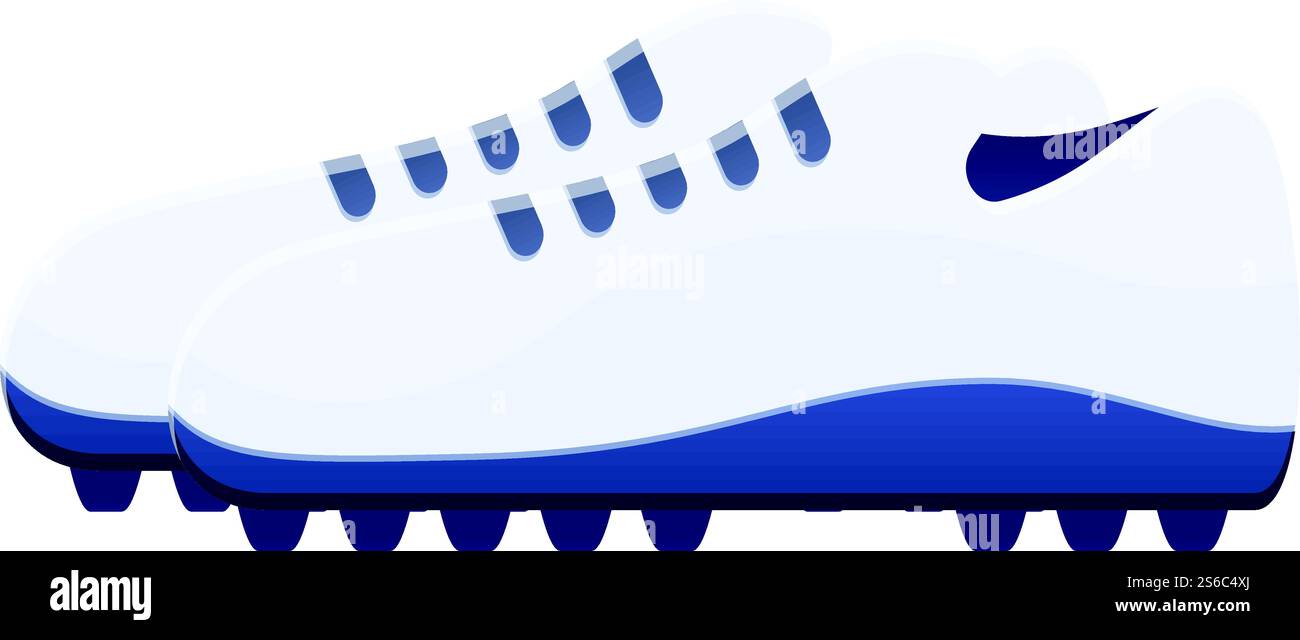 Spikes football boots icon. Cartoon of spikes football boots vector ...