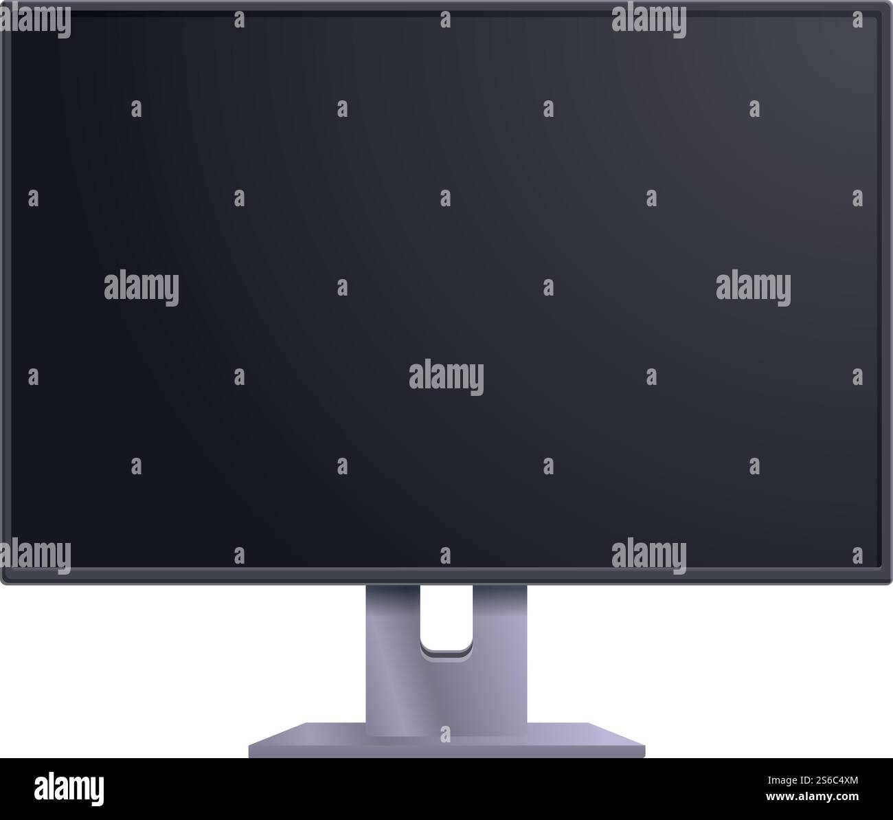 Display monitor icon. Cartoon of display monitor vector icon for web ...