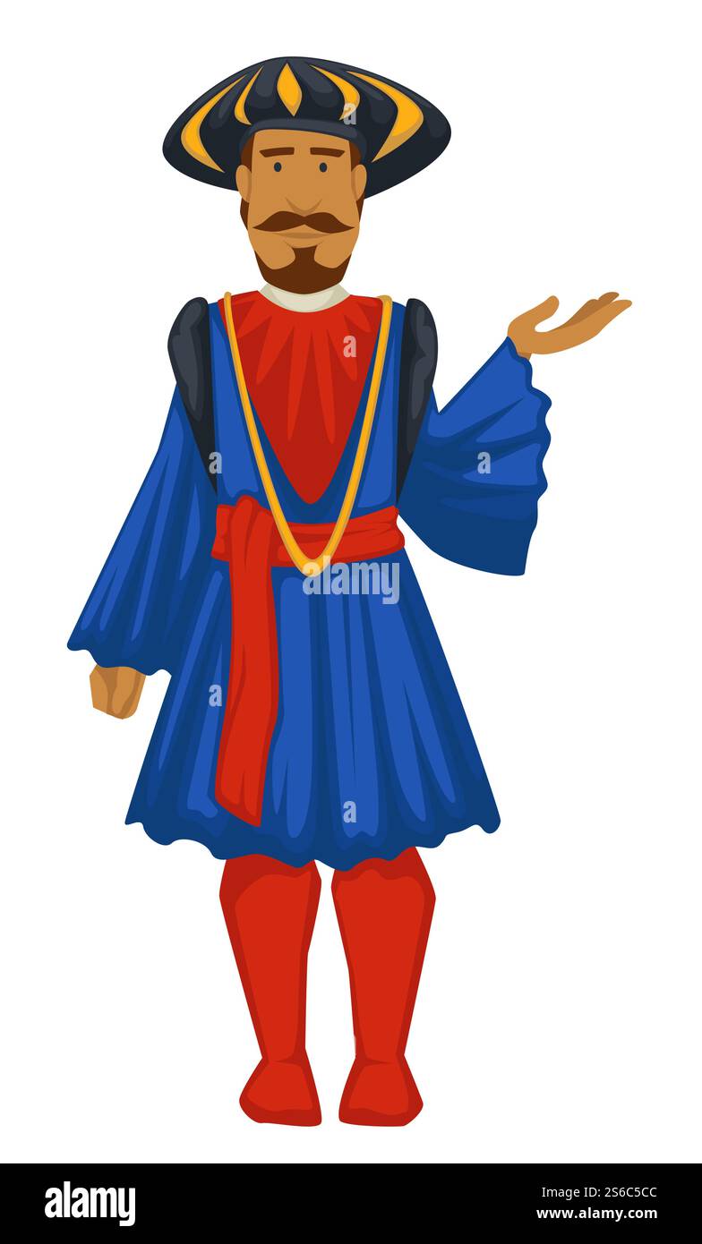 Renaissance nobleman Stock Vector Images - Alamy