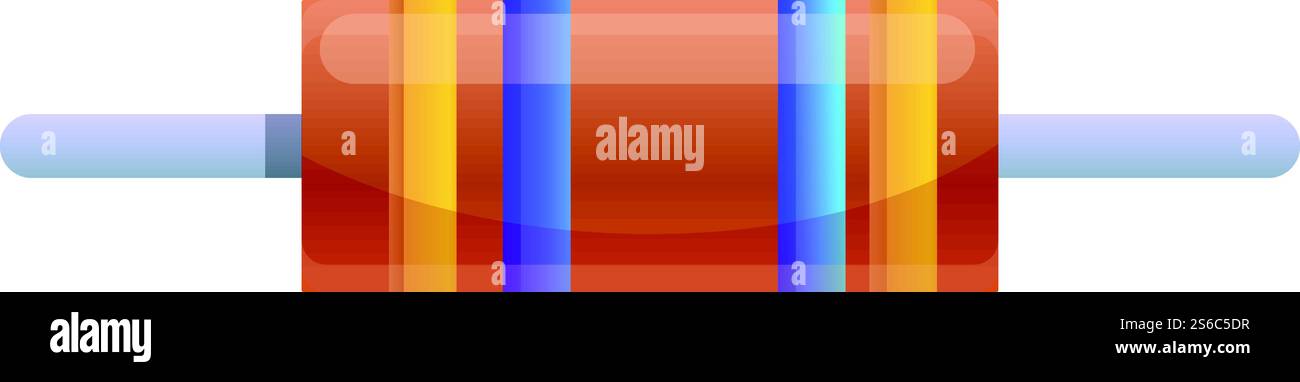 Static capacitor icon. Cartoon of static capacitor vector icon for web ...
