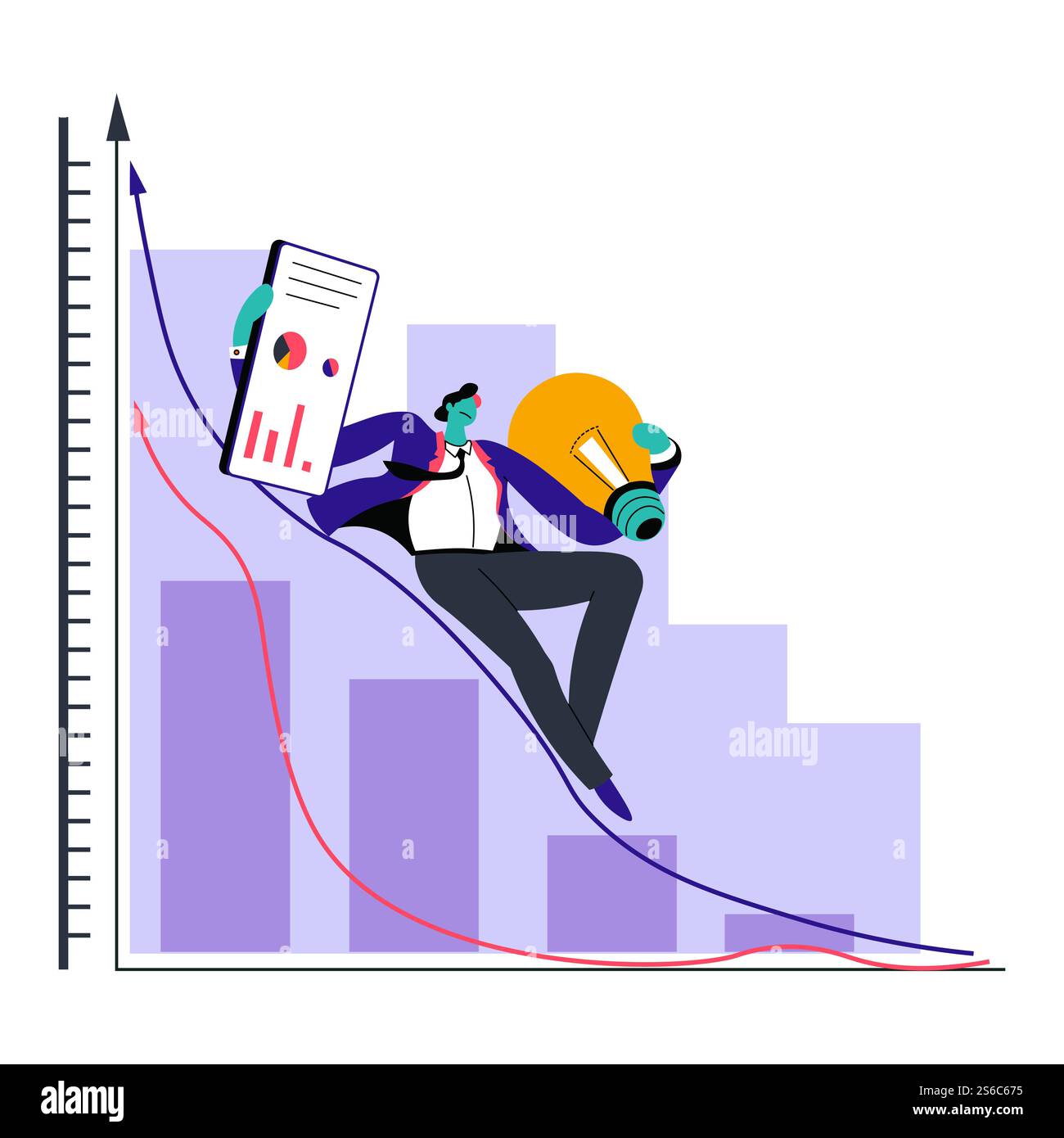 Success graphic office folders vector light hi-res stock photography ...