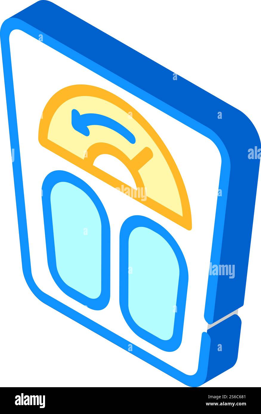 lost weight isometric icon vector. lost weight sign. isolated symbol ...