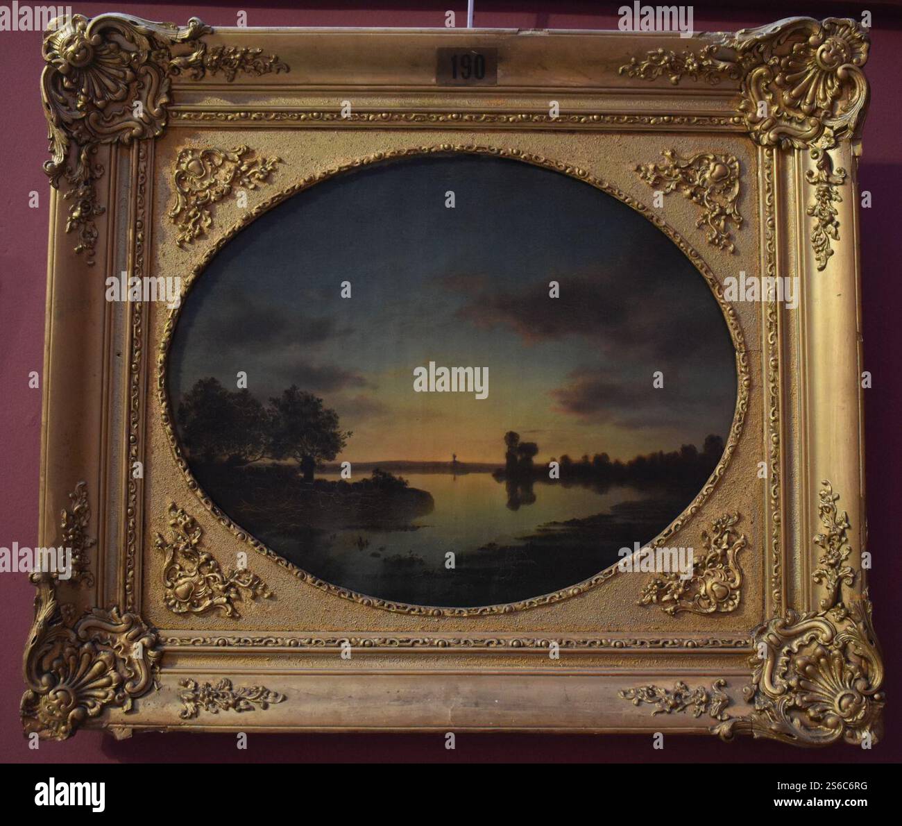 Gabriel Gervais Chardin - Crépuscule 01 Stock Photo - Alamy