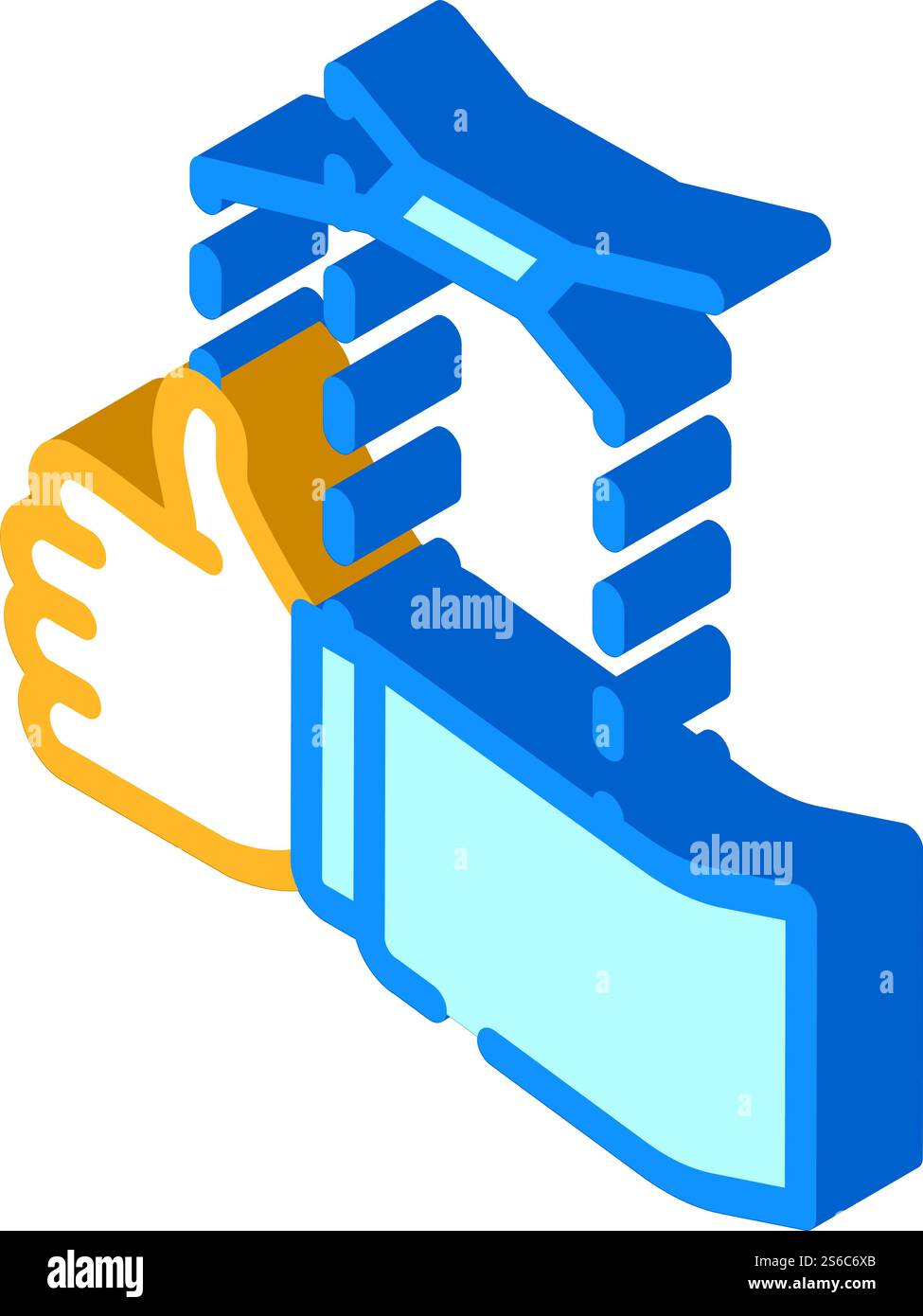 political puppet isometric icon vector. political puppet sign. isolated ...