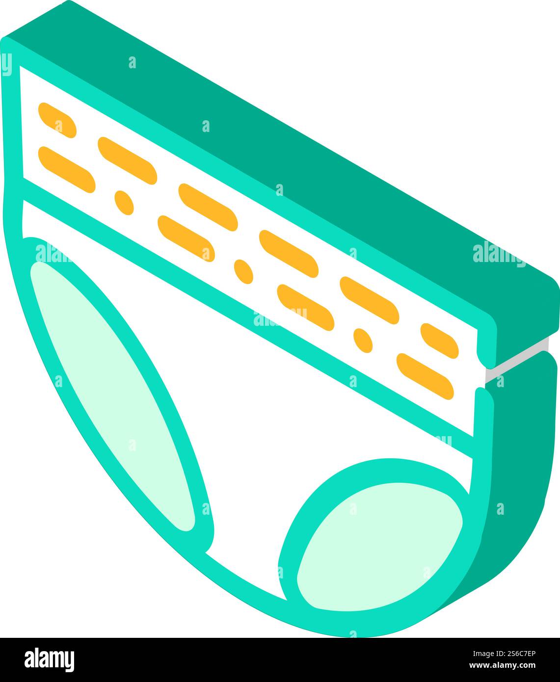 diaper for old human isometric icon vector. diaper for old human sign ...