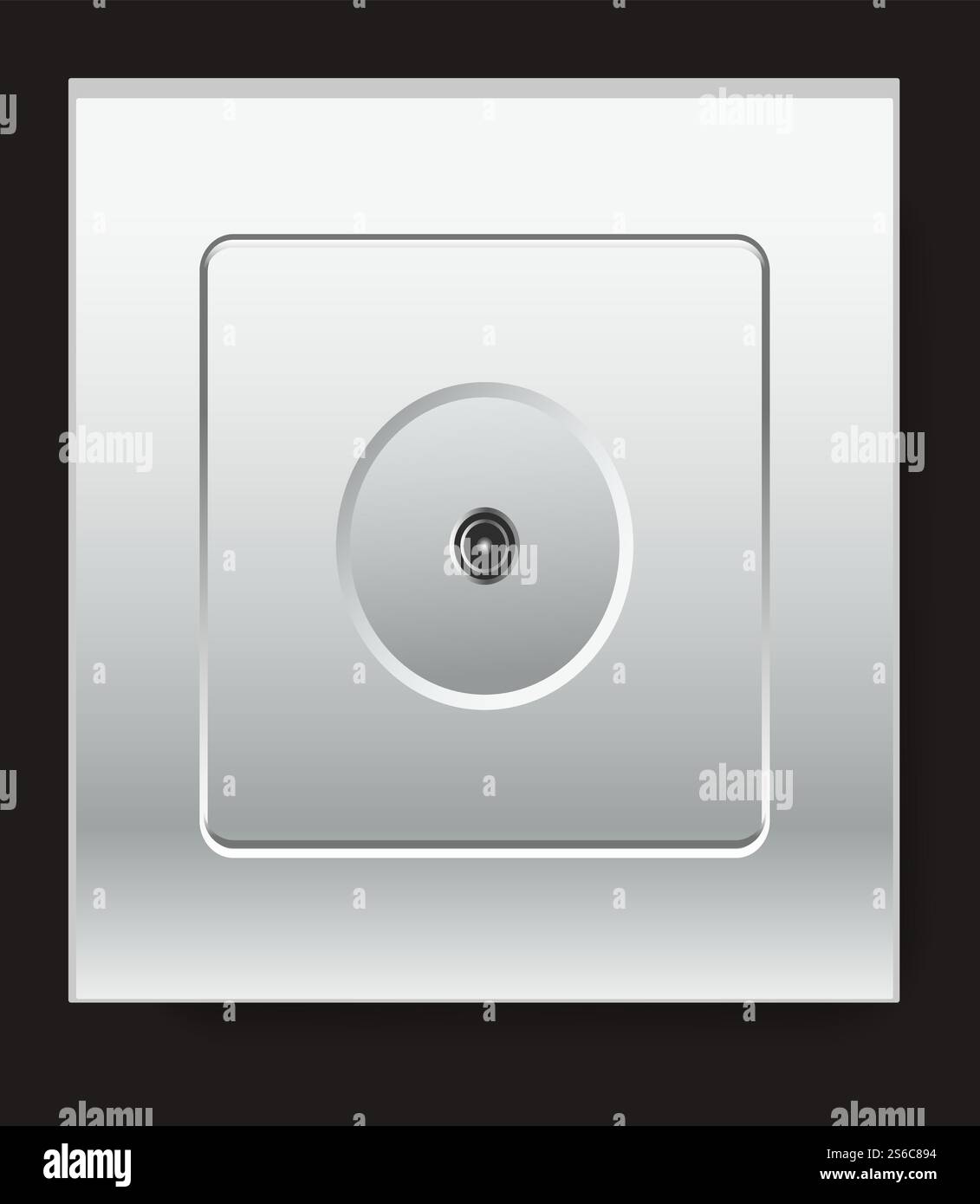 Electricity socket isolated electric item house wiring vector power and ...