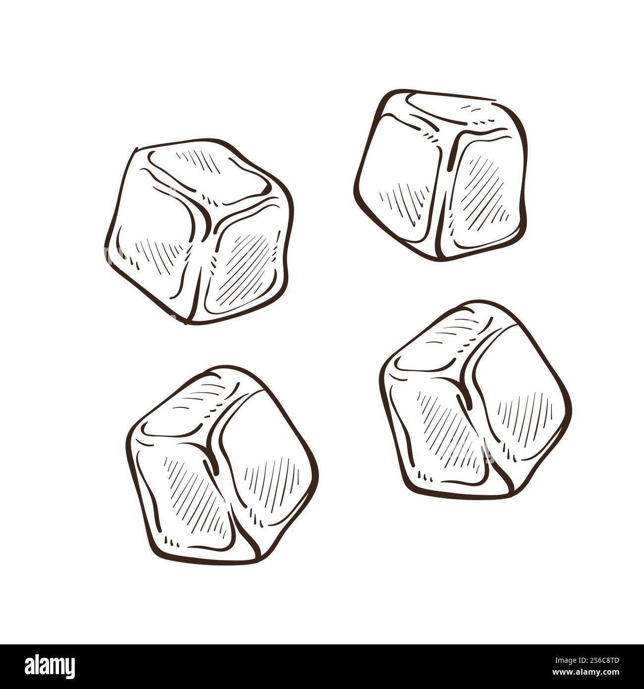 Refreshing summer drinks in crystal Stock Vector Images - Alamy