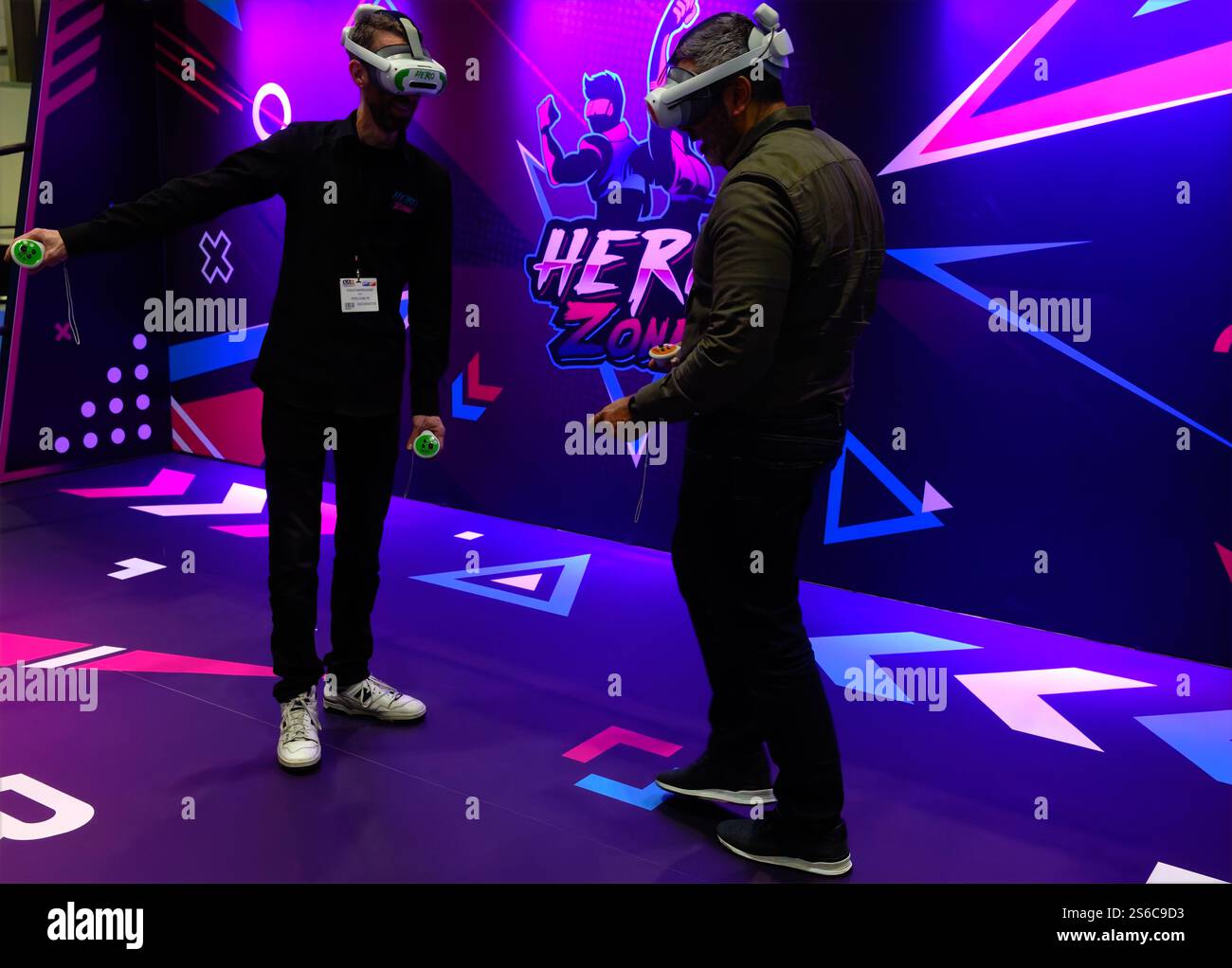 competitive virtual reality gaming at the EAG Expo Europe 2025 ...