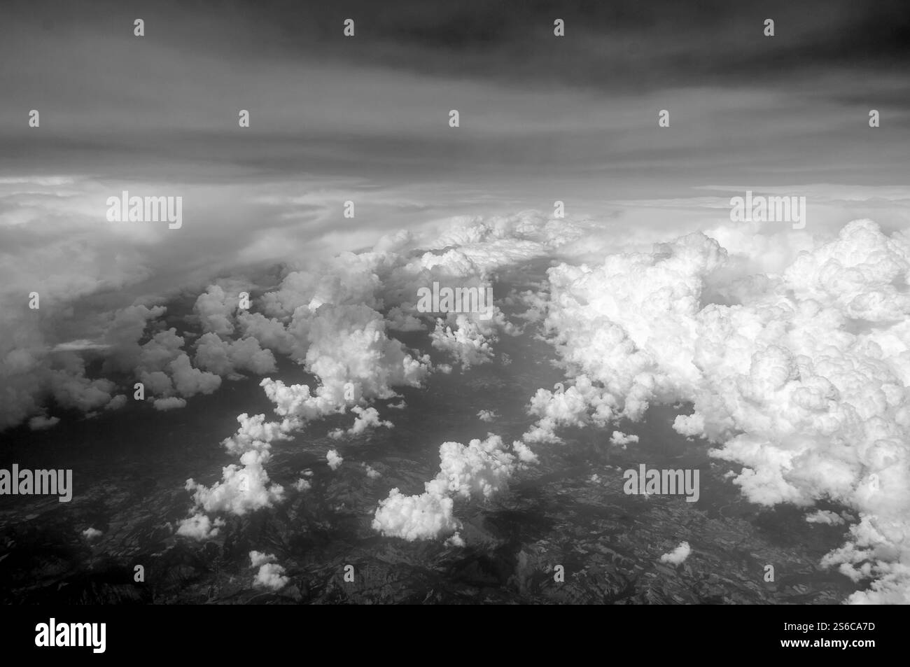 Blue sky only Black and White Stock Photos & Images - Alamy