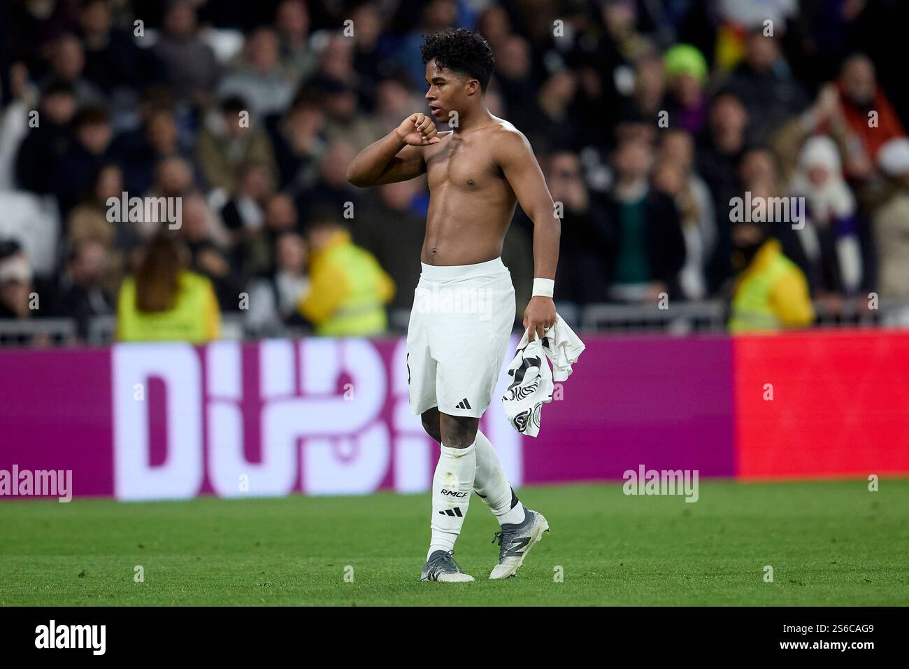 Madrid, Madrid, Spain. 17th Jan, 2025. Endrick Felipe Moreira of Real ...