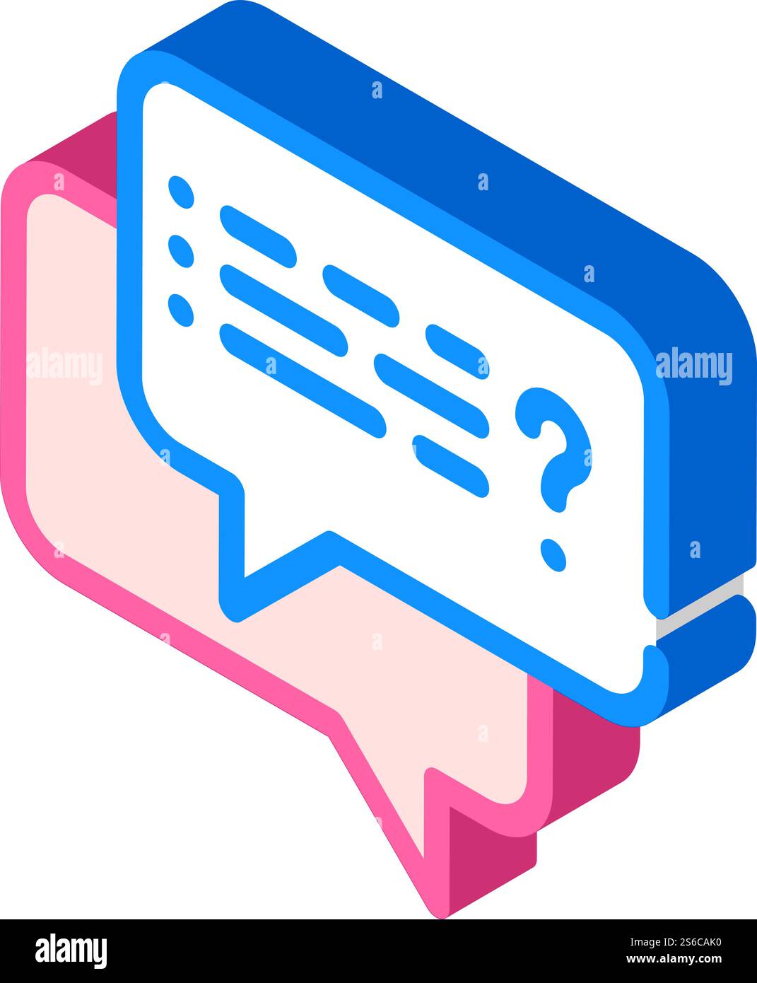 discussion with journalist isometric icon vector. discussion with ...