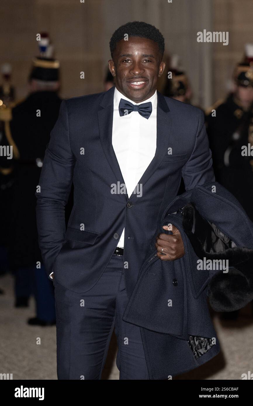 Paris, France. 16th Jan, 2025. Rio Mavuba, footballer arrives to attend ...