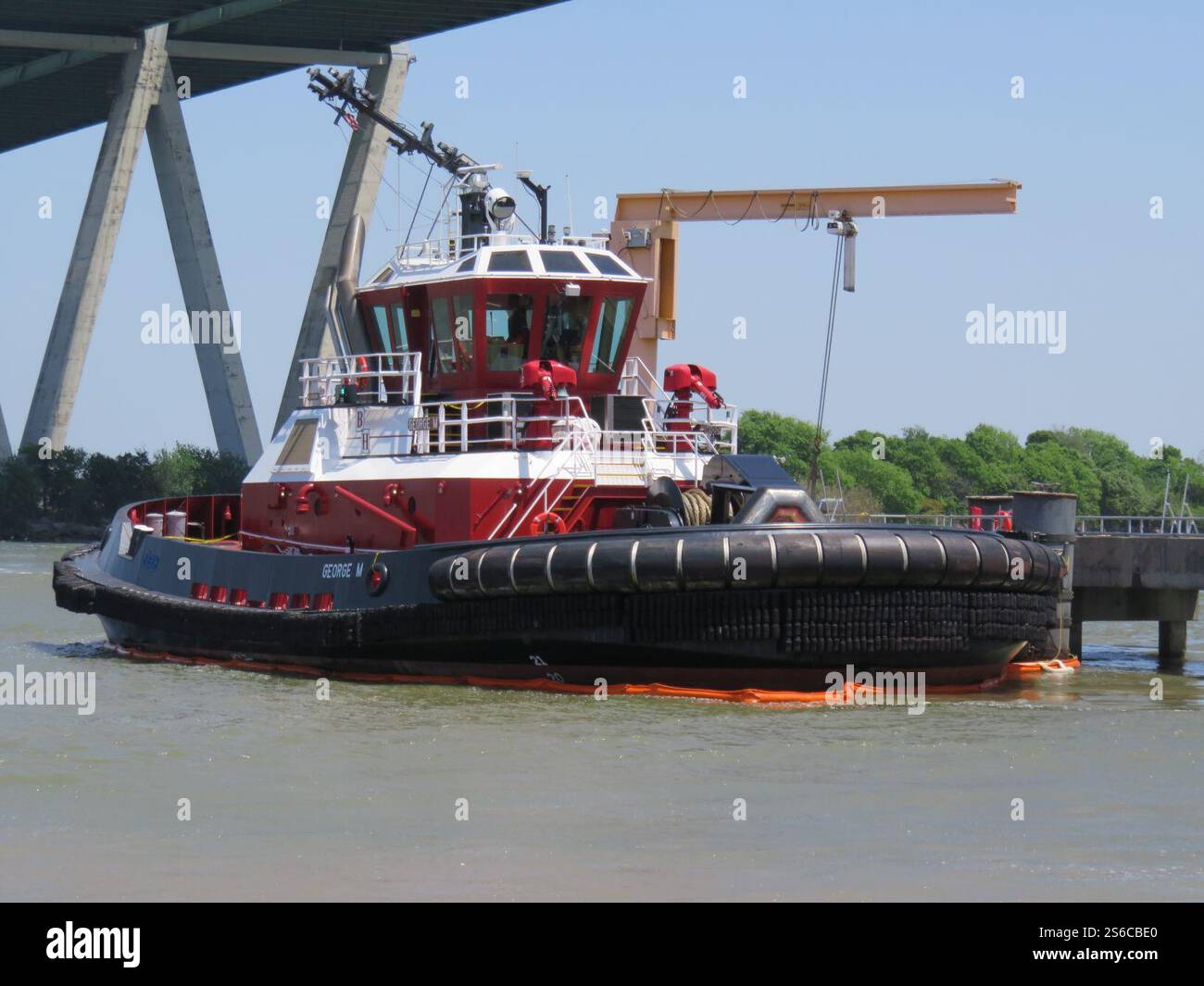 George M Tug Stock Photo - Alamy