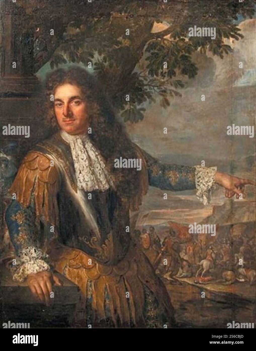 French School - Louis-Joseph de Bourbon, duc de Vendôme Stock Photo - Alamy