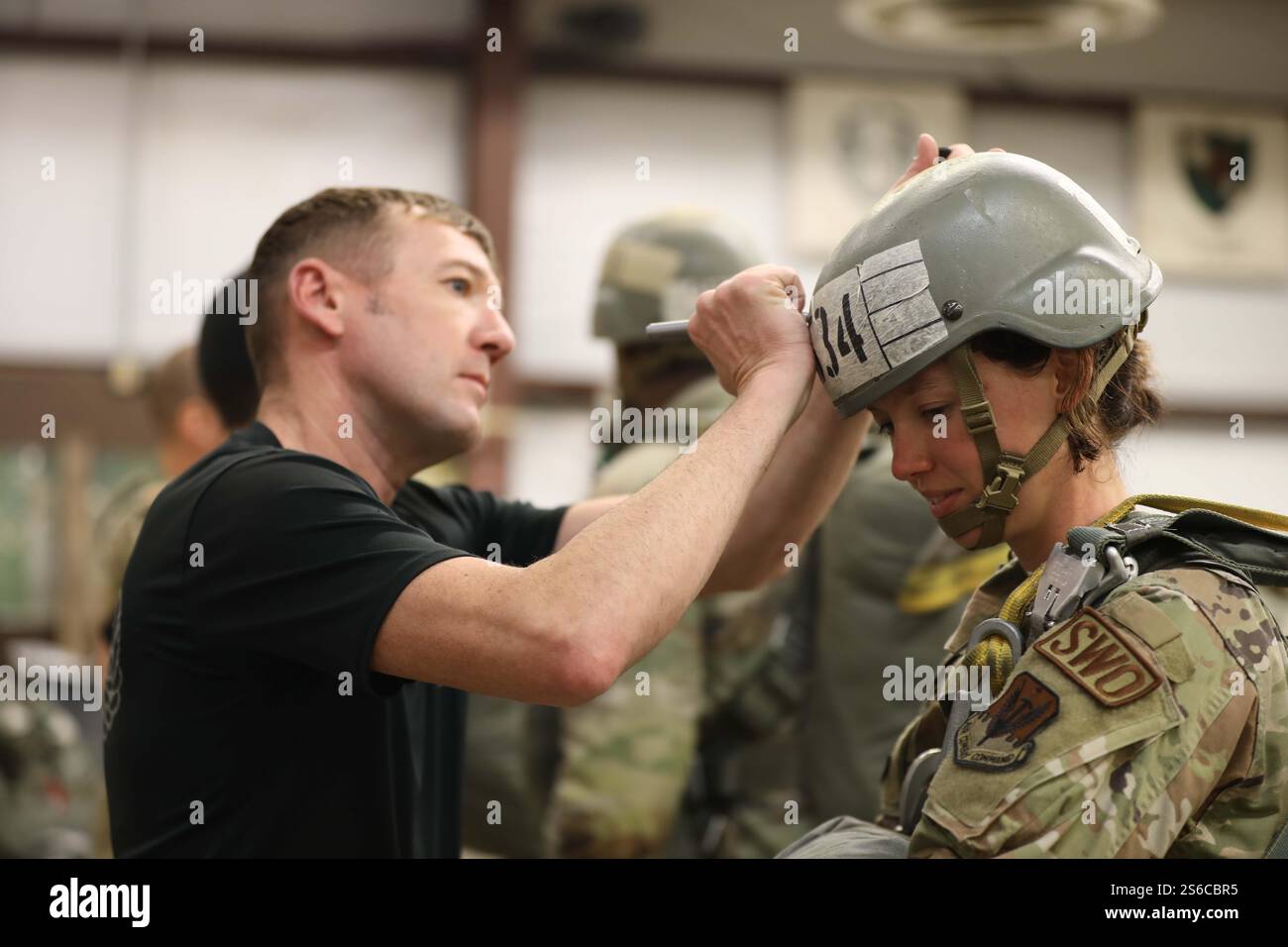 Fort Moore, Georgia, USA. 11th Dec, 2024. U.S. military servicemembers attending the Basic ...