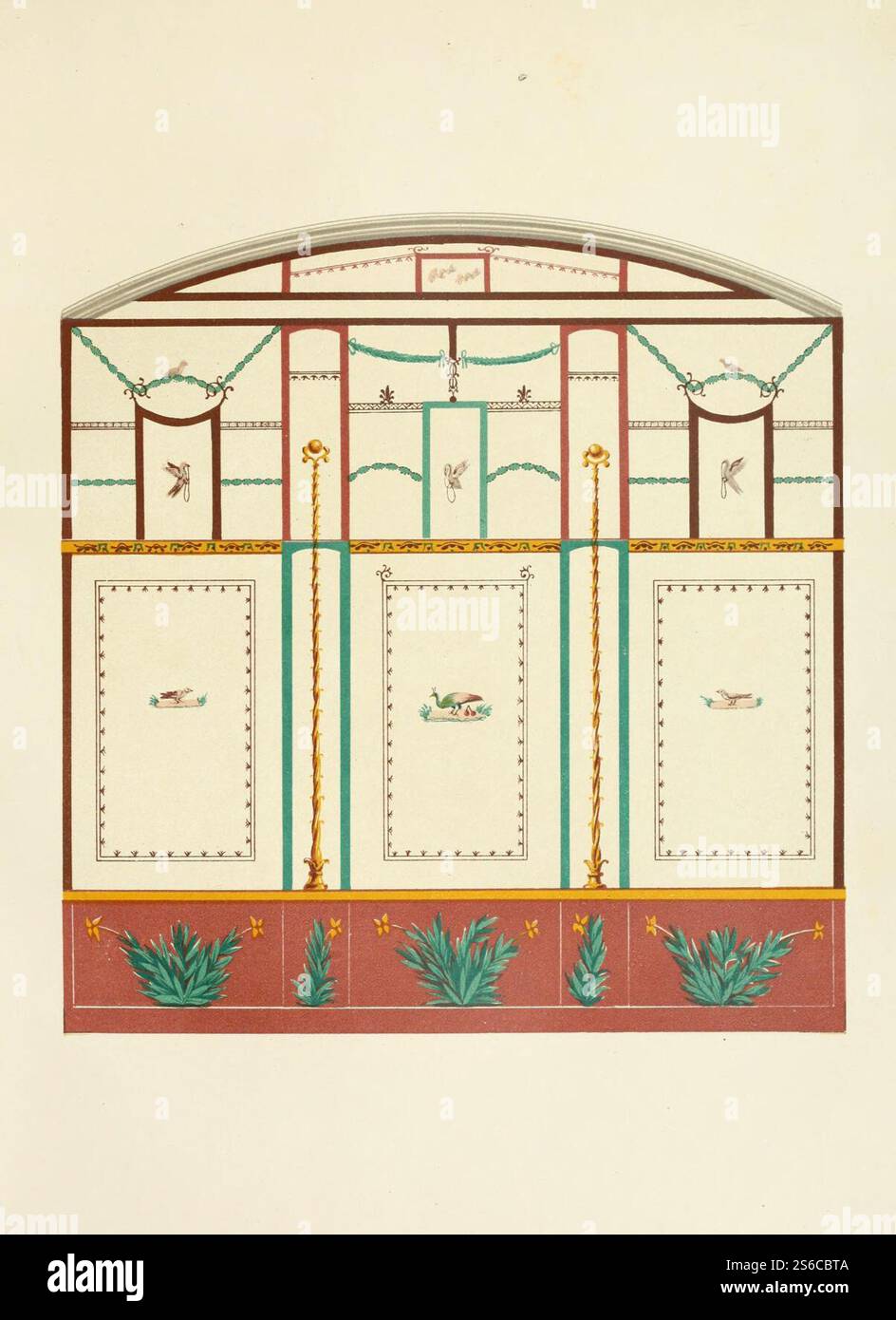 Fullonica in Regio VI Ins 14 Pompeii by Geremia Discanno (4) pub 1882 ...