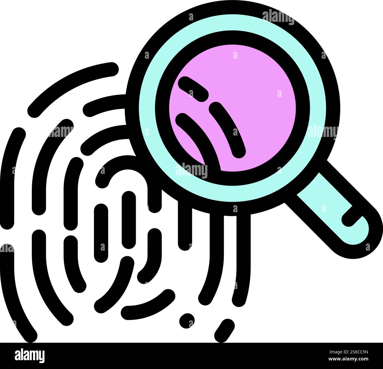 Forensic laboratory icon. Outline forensic laboratory vector icon for ...