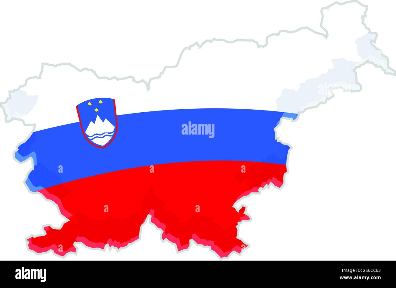 Slovenia teritory icon. Cartoon of Slovenia teritory vector icon for ...