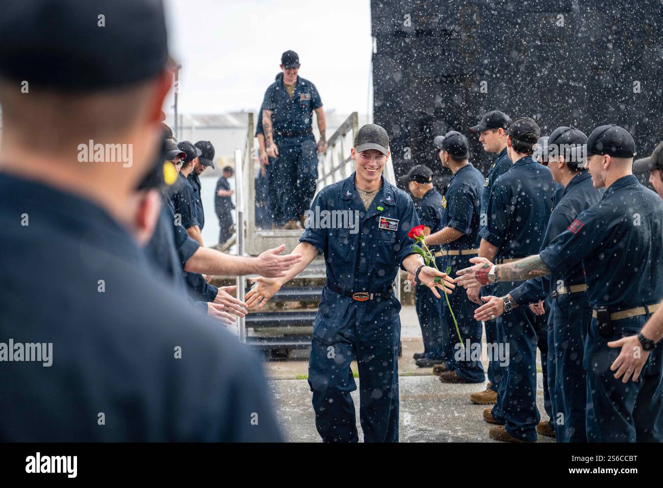 October 27, 2024 - Guam - USS Jefferson City (SSN 759) returns to its ...