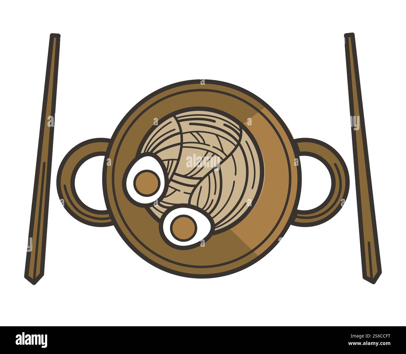 Japanese main street Stock Vector Images - Alamy