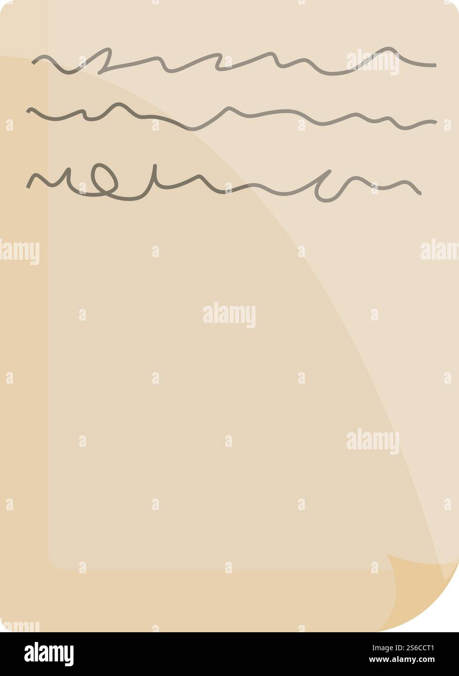 Classic writing letter icon. Cartoon of classic writing letter vector ...