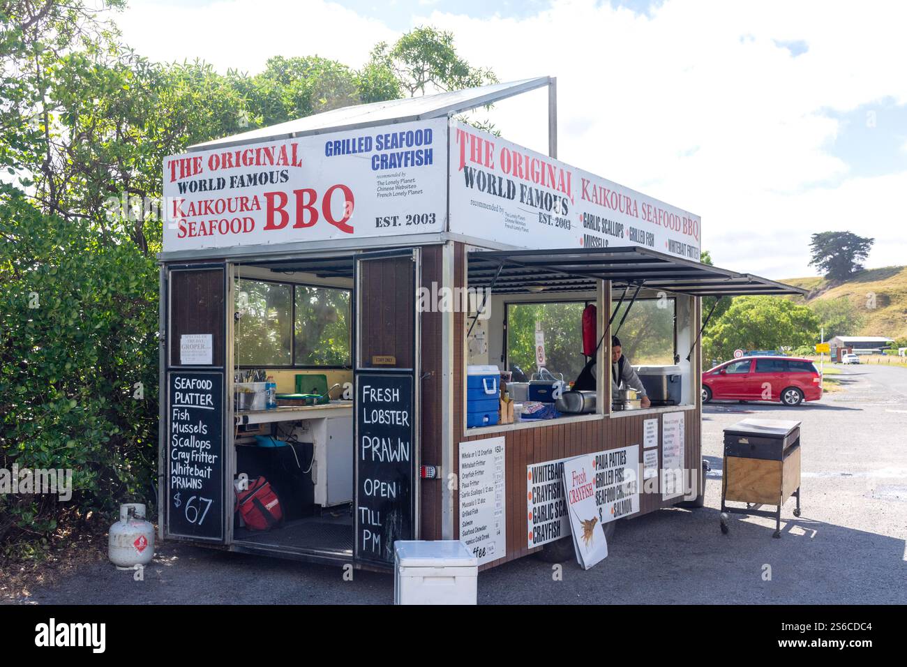 Kaikoura Seafood BBQ Kiosk, Fyffe Quay, Kaikoura Peninsula, Kaikōura ...