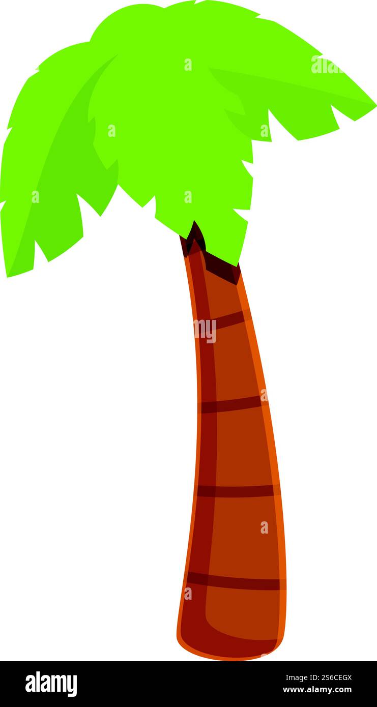 Artificial palm icon. Cartoon of artificial palm vector icon for web ...