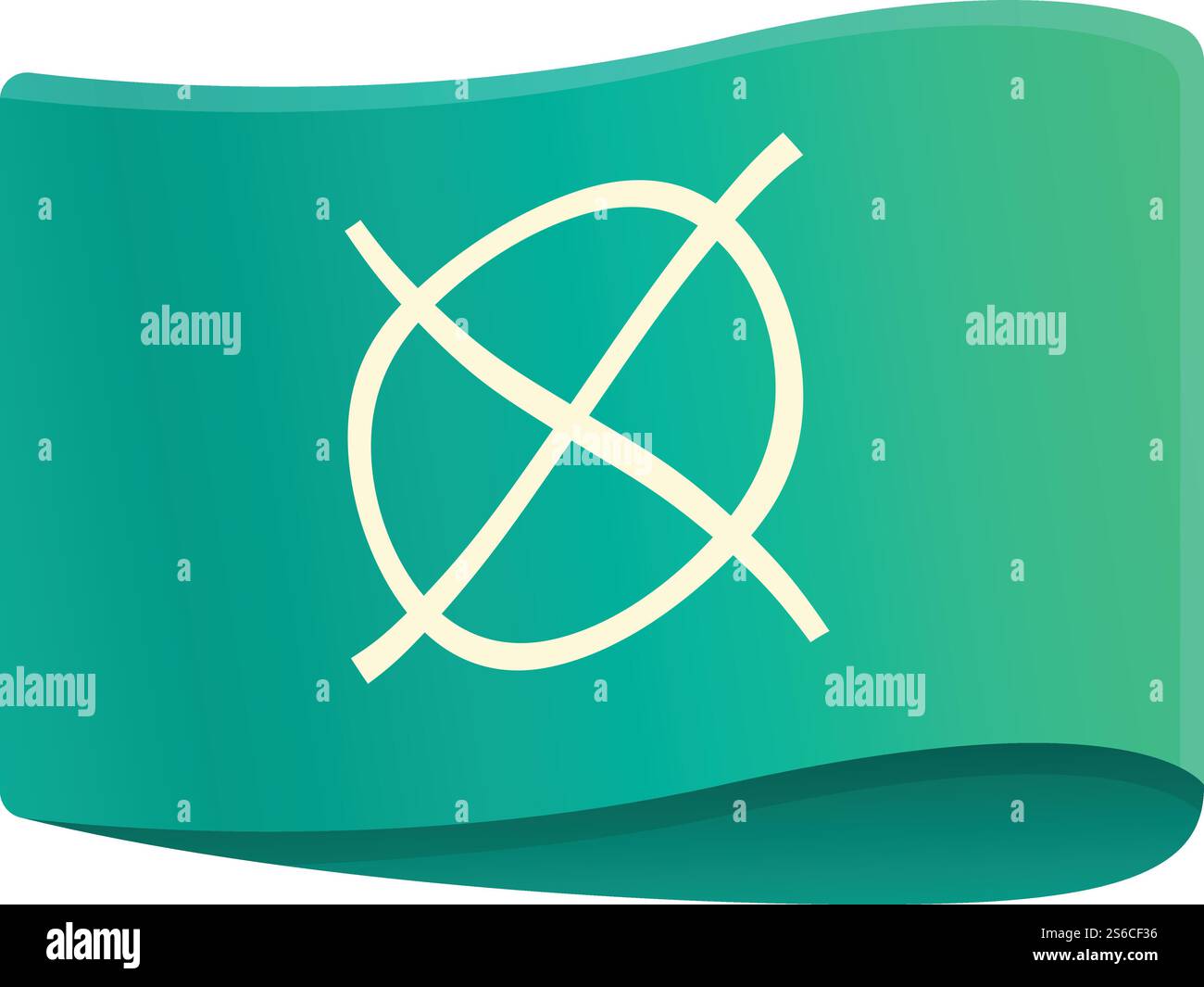 Do not dry clean cloth label icon. Cartoon of do not dry clean cloth ...