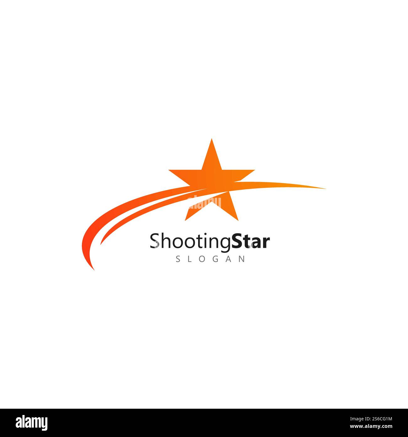 shooting star vector logo design template Stock Vector Image & Art - Alamy