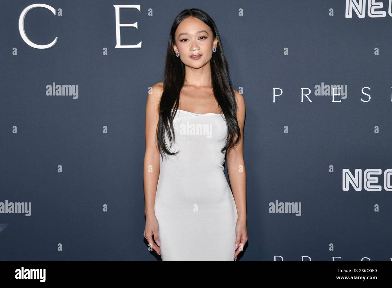 Callina Liang attends the premiere of "Presence" at AMC Lincoln Square ...