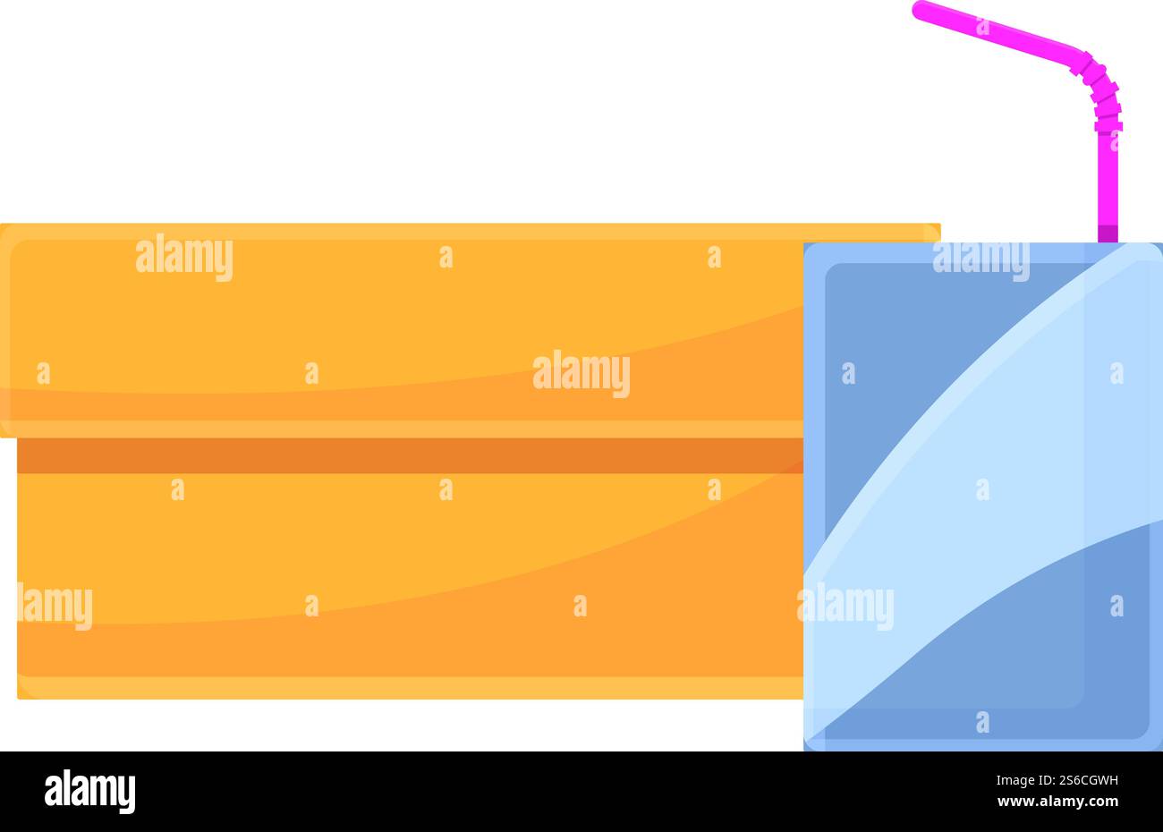 School lunch icon. Cartoon of school lunch vector icon for web design ...