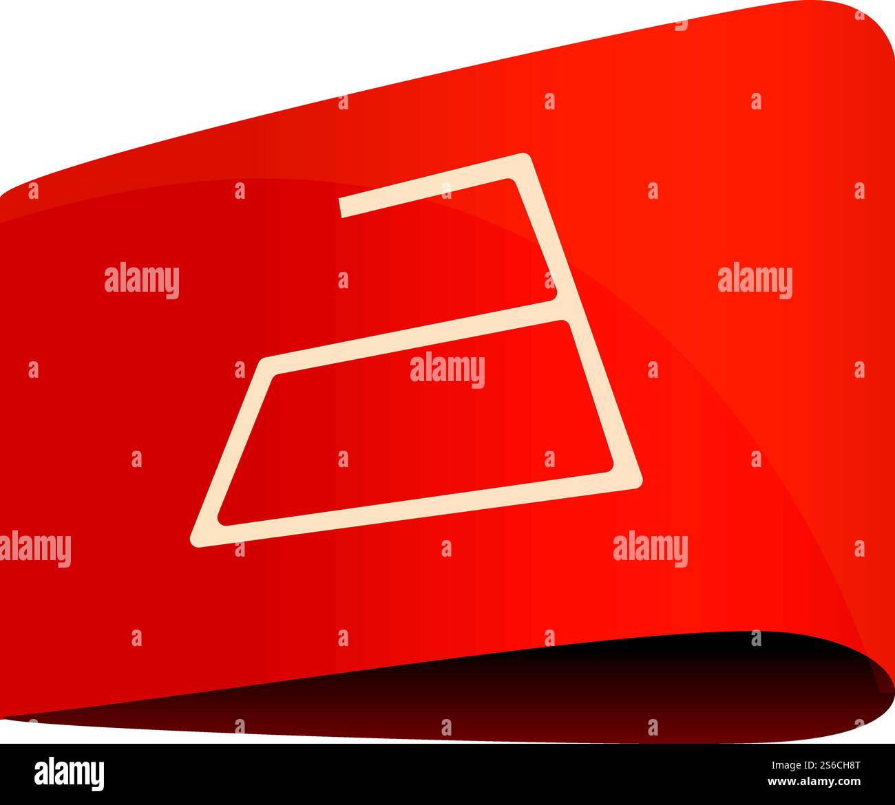 Iron cloth label icon. Cartoon of iron cloth label vector icon for web ...