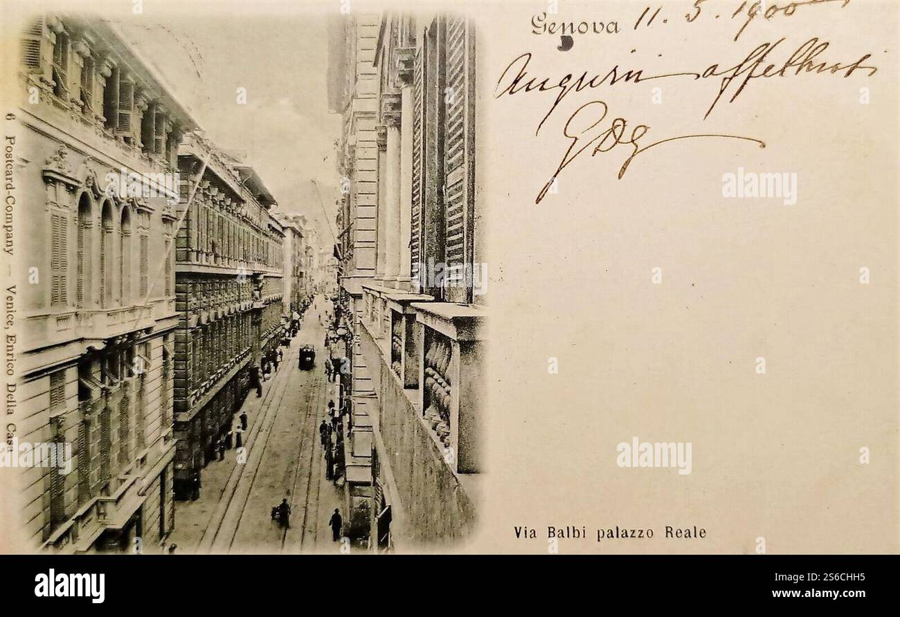 Palazzo balbi genova hi-res stock photography and images - Alamy