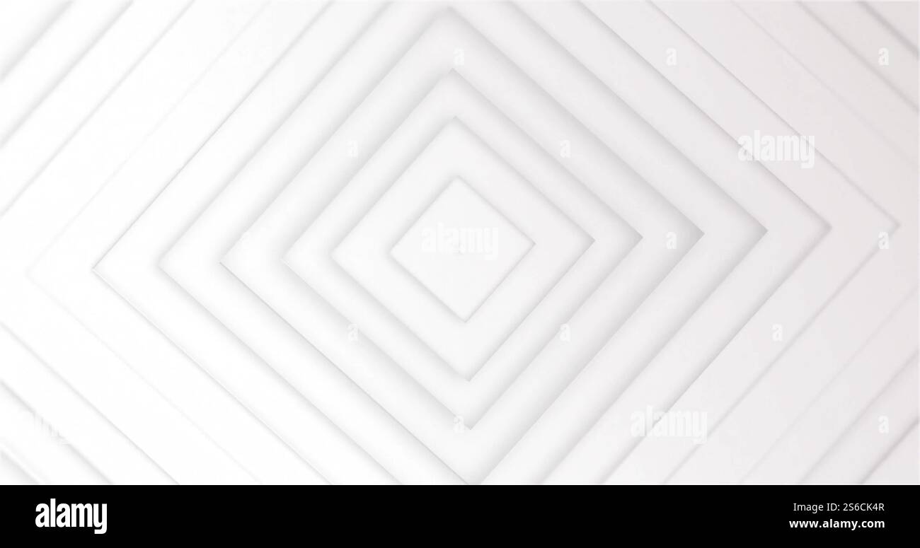Image of pulsating white squares moving on seamless loop Stock Photo ...