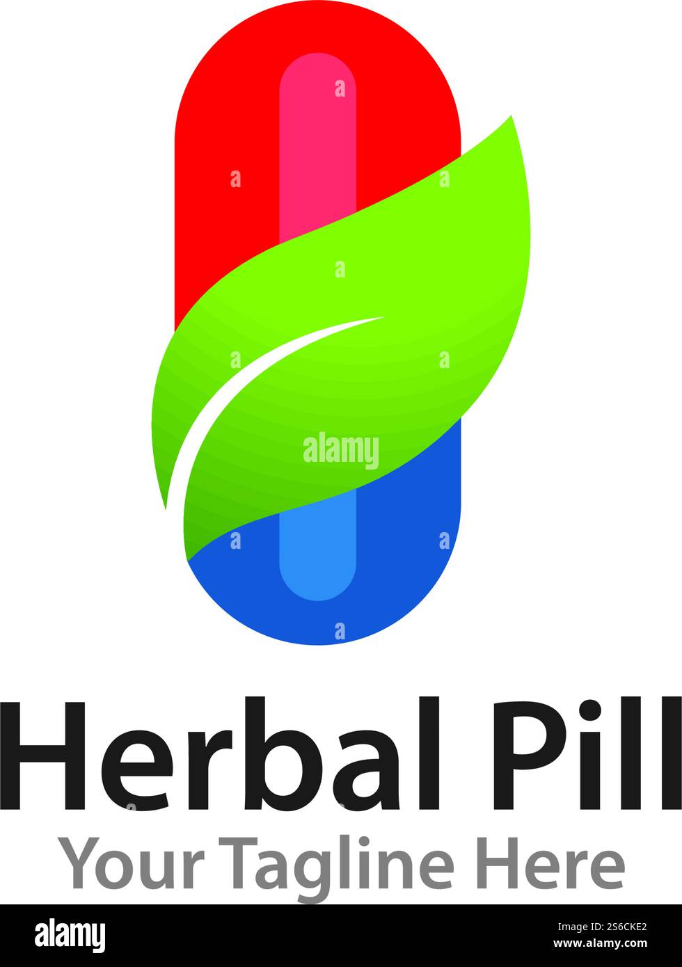 Pill illustration medical logo flat design Stock Vector Image & Art - Alamy