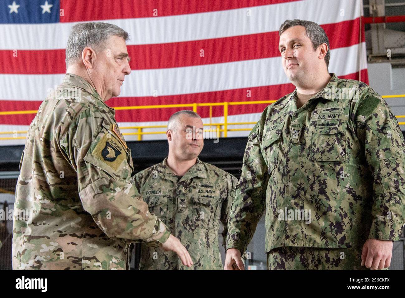 General Mark Milley Vists NAVSTA Rota (7665894 Stock Photo - Alamy