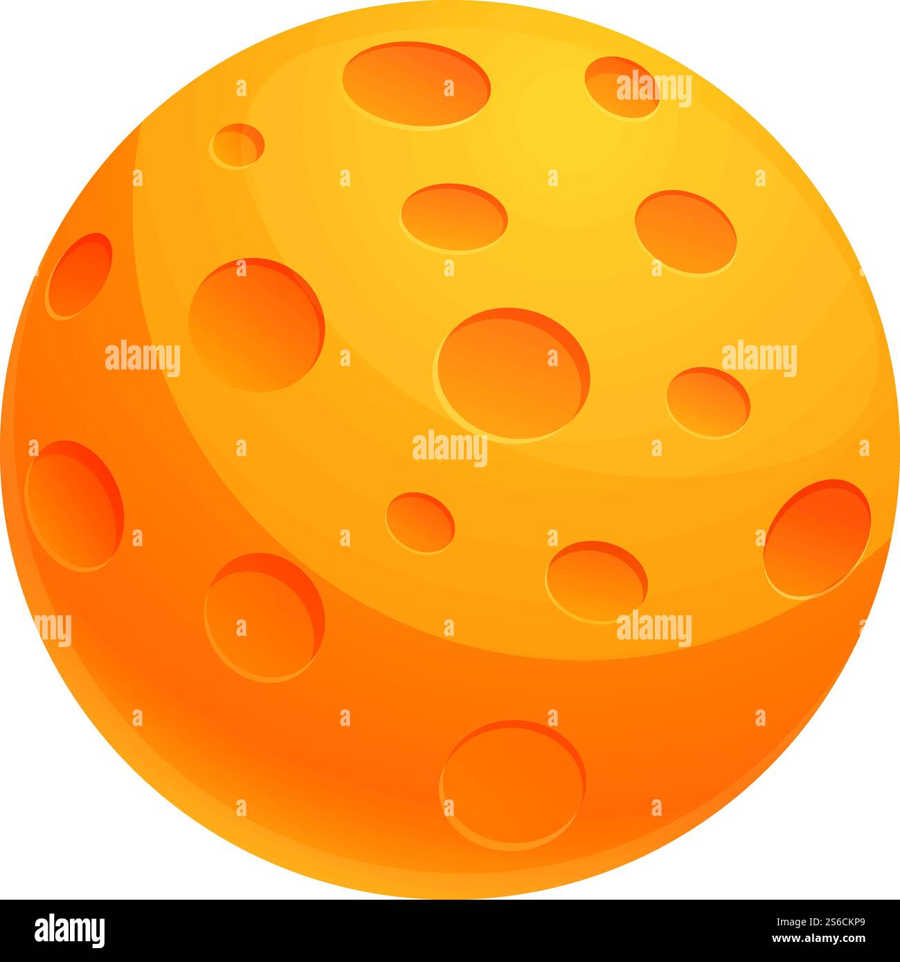 Moon craters icon. Cartoon of moon craters vector icon for web design ...