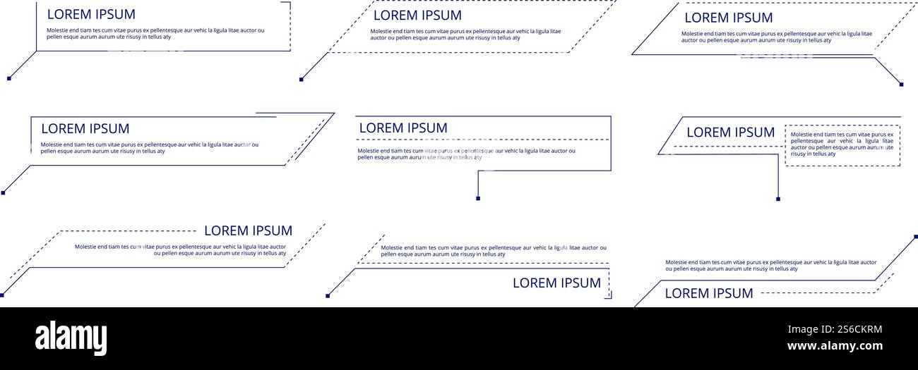 Callouts. Title text labels technology callout marketing titles boxes ...