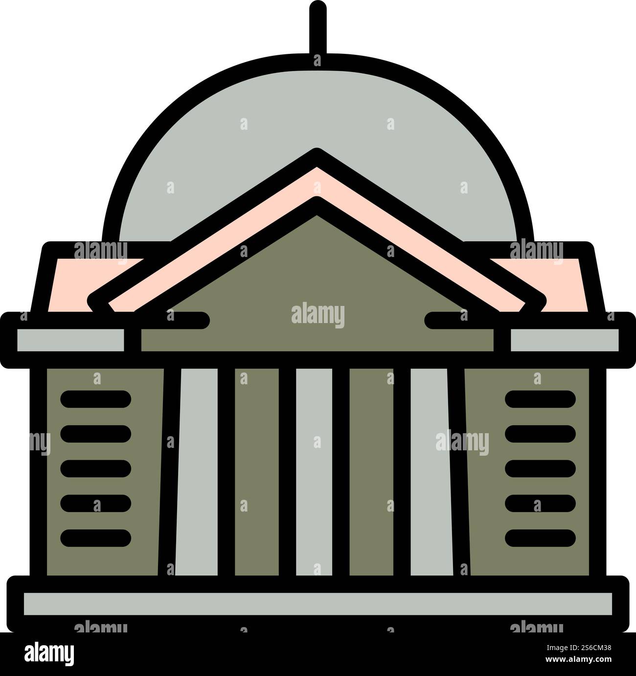 Municipal library interior Stock Vector Images - Alamy