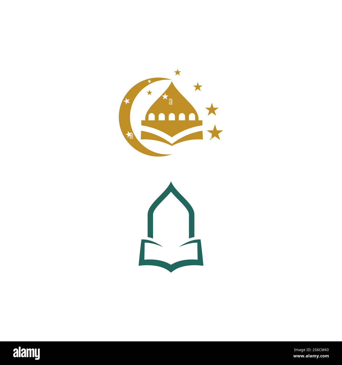 islamic school Vector icon design illustration Template Stock Vector ...
