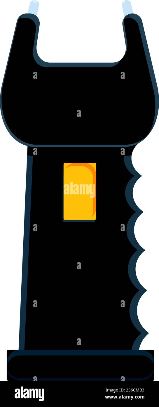 Taser stun icon. Cartoon of taser stun vector icon for web design ...