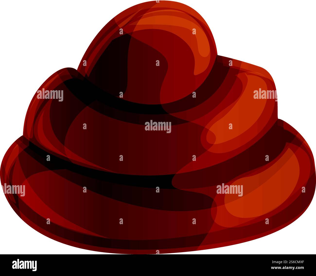 Chocolate paste icon. Cartoon of chocolate paste vector icon for web ...